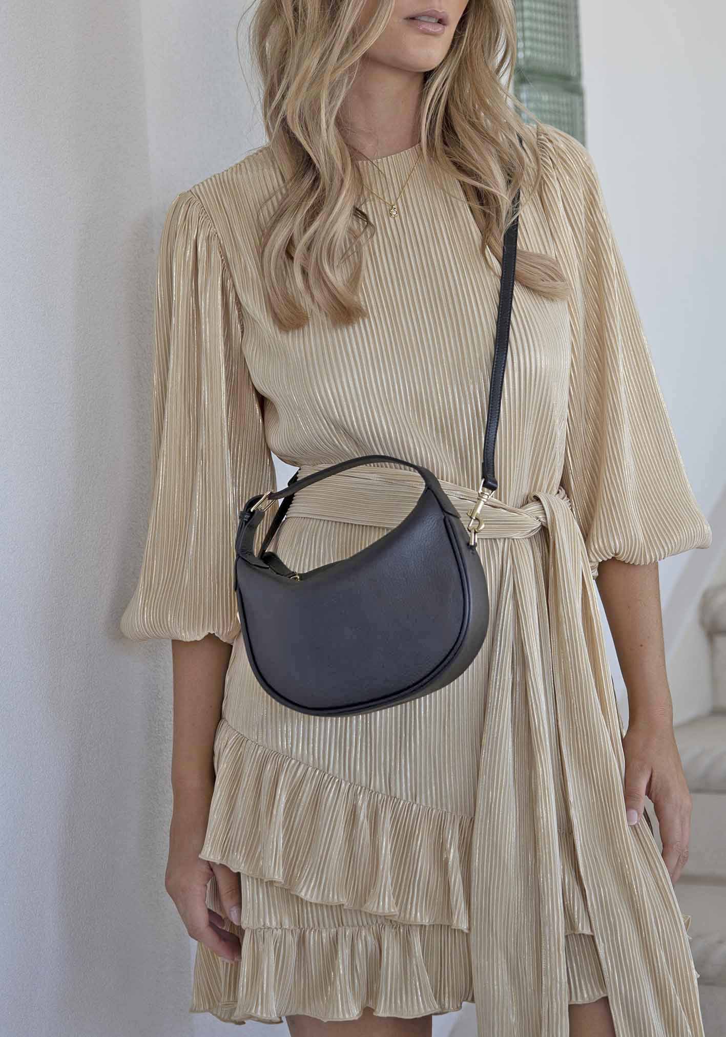 Portifino Leather Mini Bag – Three of Something